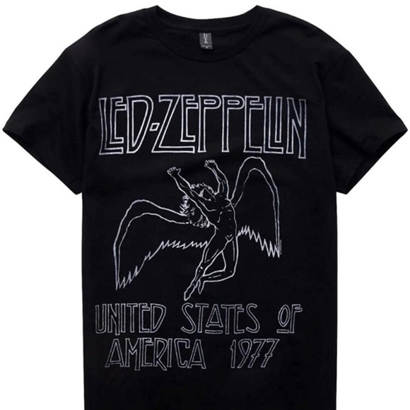 Gildan | Tops | Led Zeppelin Tshirt | Poshmark